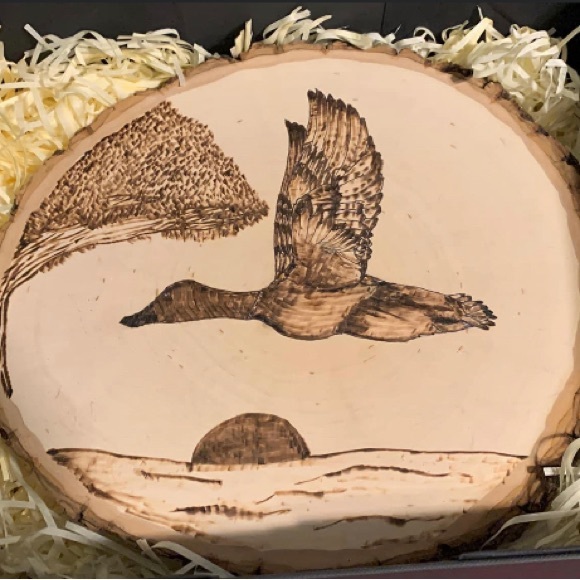 Accents | Wood Burned Duck | Poshmark